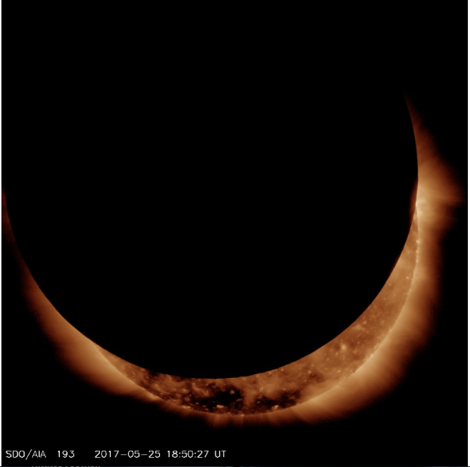 A “Solar eclipse” on SDO satellite 5. 25. 2017 – ABRUPT EARTH CHANGES ...