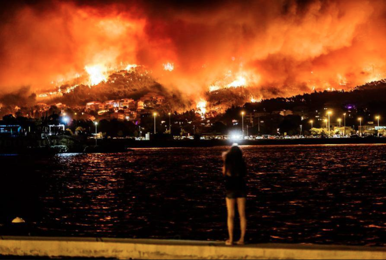Wild fires in Split, Croatia – ABRUPT EARTH CHANGES – Sacha Dobler