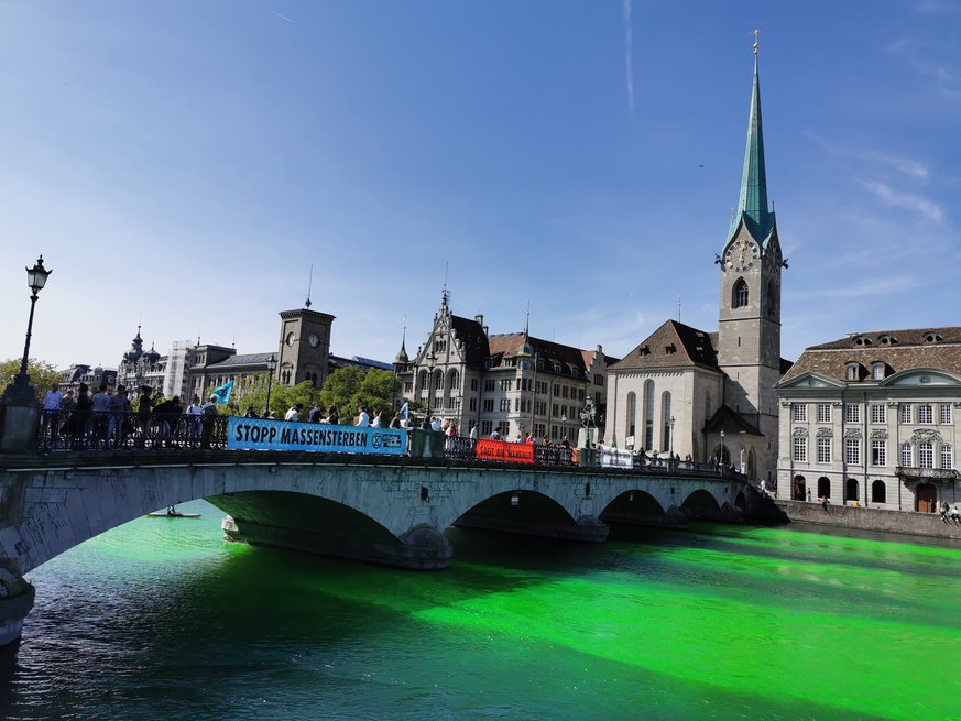 Climate doomsday sect poisons River Limmat to ‘protest Climate Change ...
